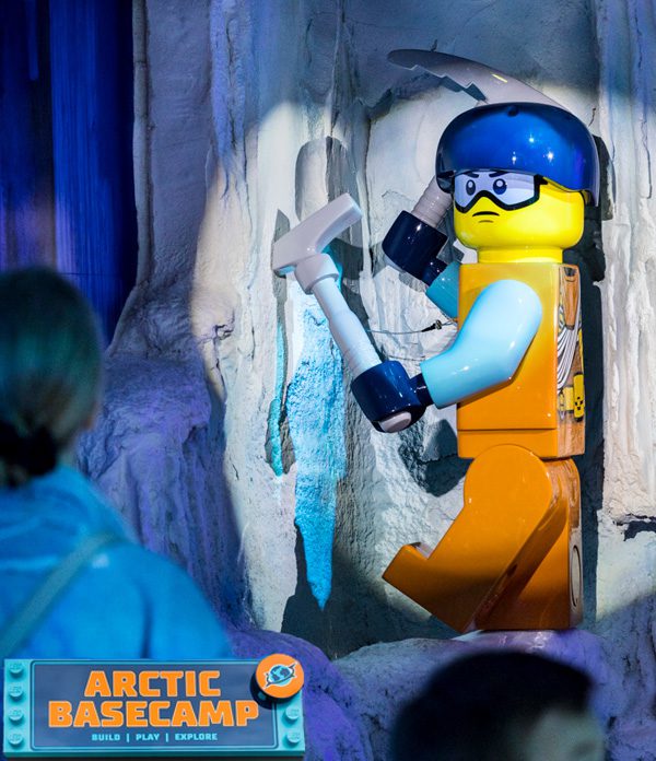 Theme Park Marketing Activation - Touch down at Arctic Basecamp